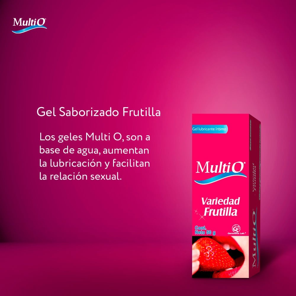Multi-O Gel Lubricante Sabor Fruta 50 gr, Multi-O Preservativos ...