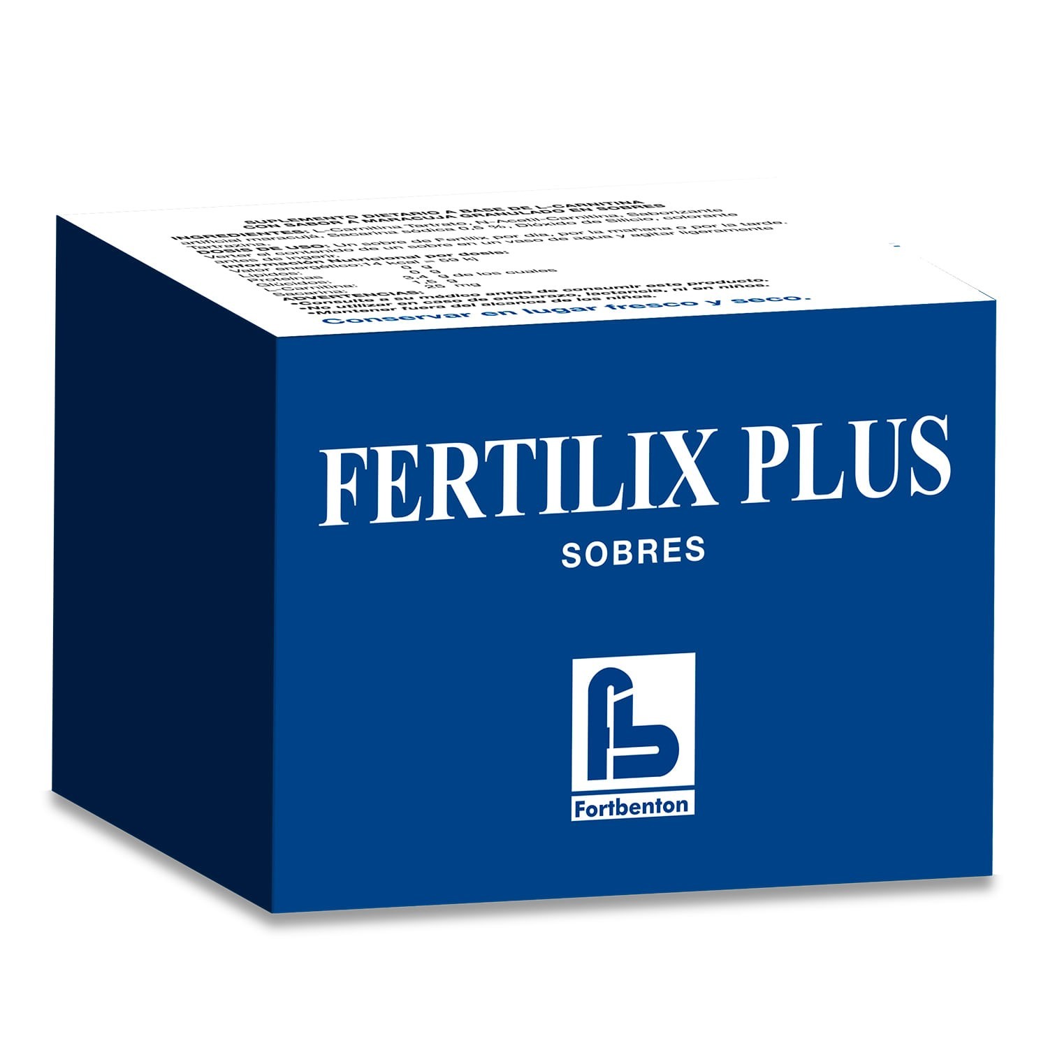 Fortbenton Suplemento Dietario Fertilix Plus Por 60 Sobres, Fortbenton ...