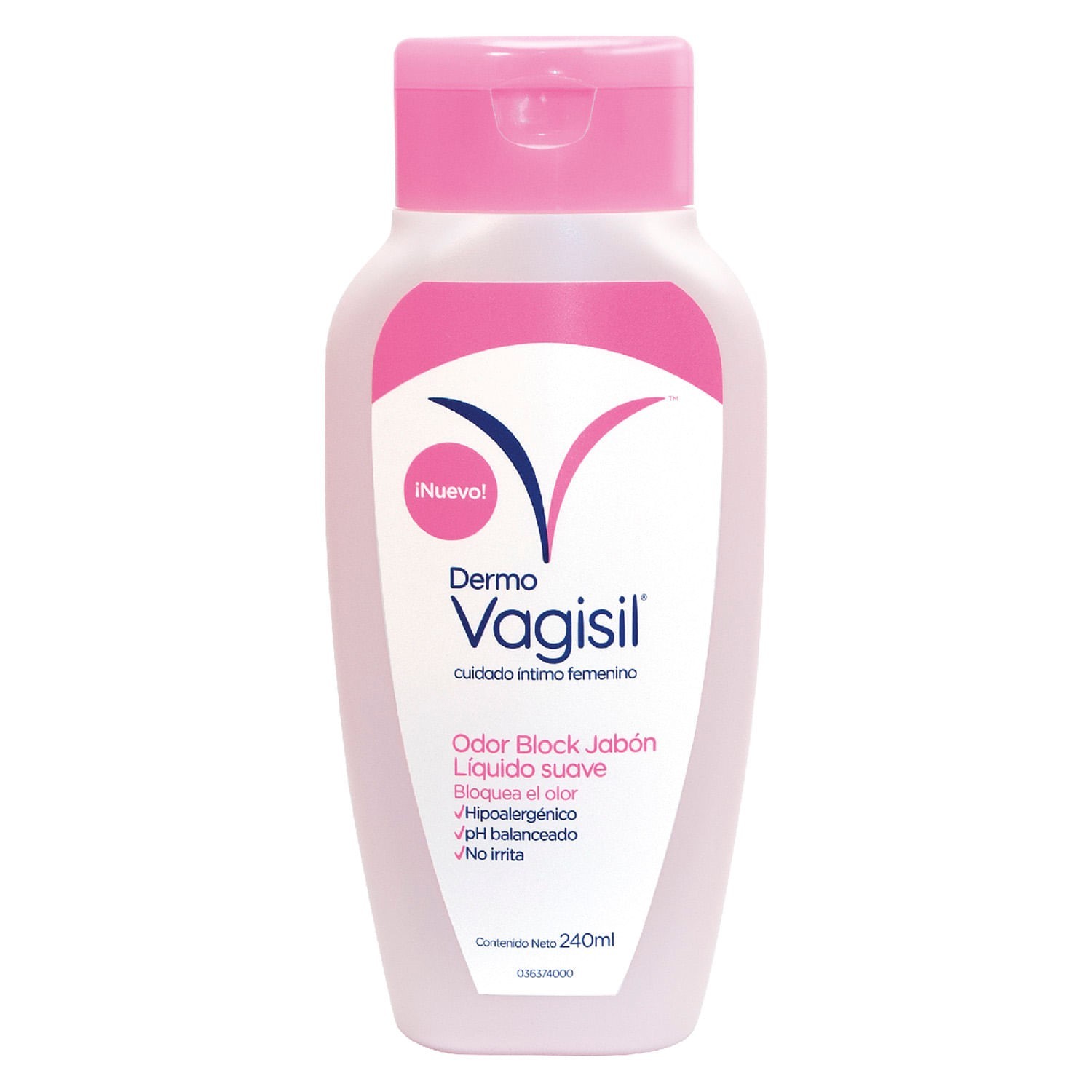 Dermo Vagisil Jabón Liquido Vaginal Por 240 ml Odor Block, Dermo ...